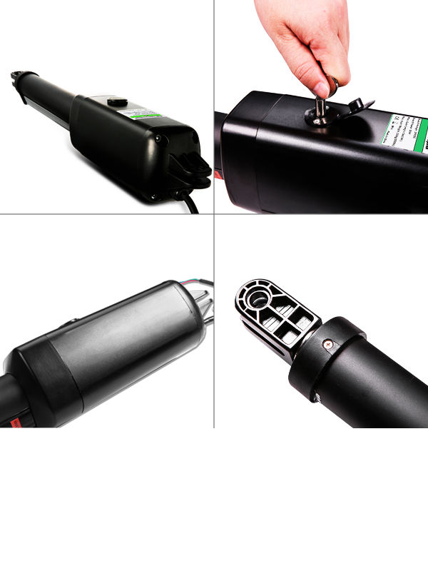 China Automatic Electrical Dual Arm Swing Gate Opener, 24V DC Powered ...