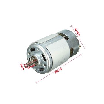 China 5W-150W RS-775 42mm Diameter with Double Shaft Spindle Motor Ball ...