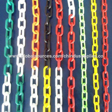 China Customize Caution chains in various colors and sizes,Made of ...