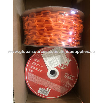 China Customize Caution chains in various colors and sizes,Made of ...