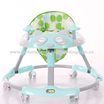 China 360 degree rotating baby walker rolling baby walker bouncer on ...