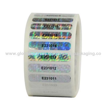 China Wholesales Custom Laser Printed Silver Foil Waterproof Vinyl ...