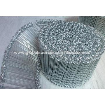 China Steel wire ties 12'', double loop galvanized on Global Sources ...