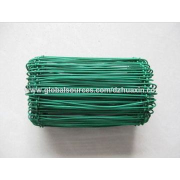 China Steel wire ties 12'', double loop galvanized on Global Sources ...