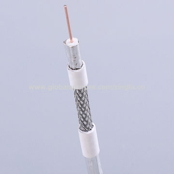 China RG6 plenum coaxial cable with messenger with CPR on Global ...