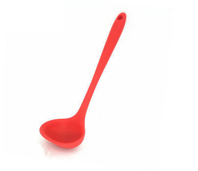 China High Quality Heat Resistant Non-Stick Durable silicone soup spoon ...