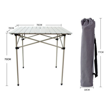 China Outdoor Folding Camping Table, Portable Aluminum Lightweight ...
