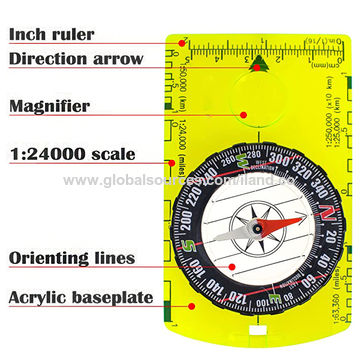 China Portable Mini Precise Compass Practical Guider for Camping Hiking ...
