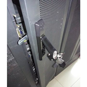 China Data Server Rack Swing Door Handle Cabinet Lock on Global Sources ...