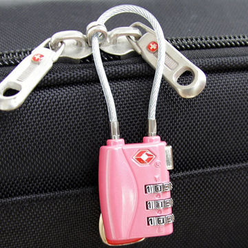 China High quality cheap JASIT TSA719 Zinc Alloy 3-Digit Password TSA ...