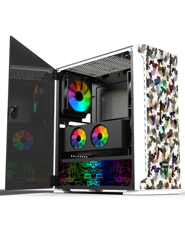 China Gaming Hardware Gabinete Casing Mid Tower Rgb Pc Gamer Oem ...