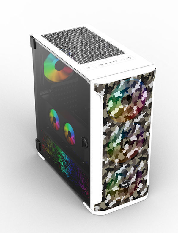 China Gaming Hardware Gabinete Casing Mid Tower Rgb Pc Gamer Oem ...