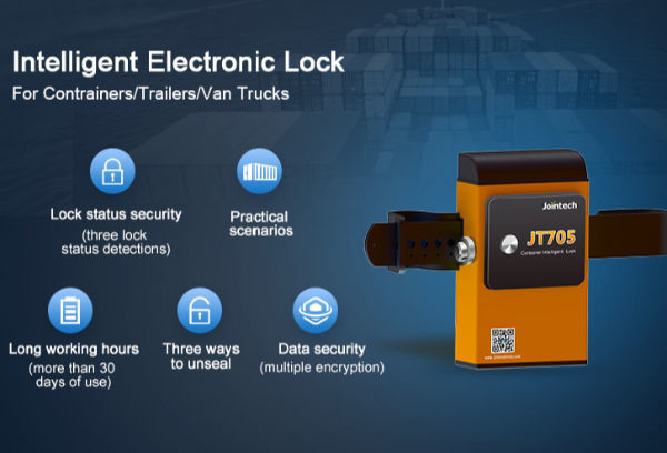 China Smart container padlock with GPS tracking function to keep the ...