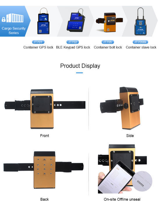 China Smart container padlock with GPS tracking function to keep the ...