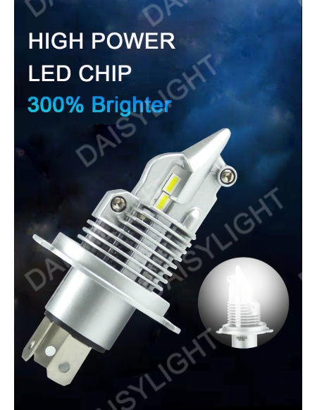 China High quality brightest led car headlights bulbs h4 with CE ROHS ...