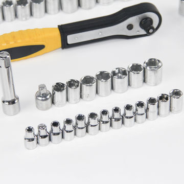 China 38PCS Adjustable Ratchet Socket Set Ratchet Wrench on Global ...
