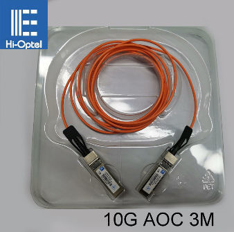 China Hi-Optel 10Gb/s SFP+ AOC Transceiver HASFP10-XX 850nm,VCSEL, OM3 ...