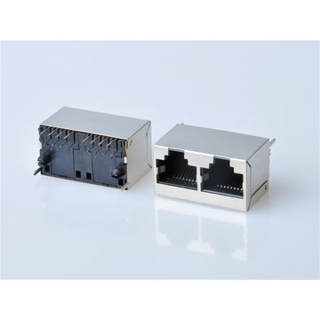 China 6P RJ11 Shielded Modular Jack Through Port on Global Sources,RJ11 ...