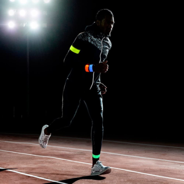 China LED Slap Bracelet Ultra Bright Glow Armband Light Up Slap ...