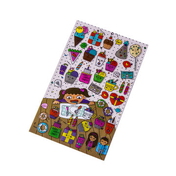 China Resin Epoxy sticker Clear Epoxy Resin Sticker Custom Cartoon ...