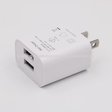 China 5V/2A Double USB ports Adapters Switching Power Supply Battery ...