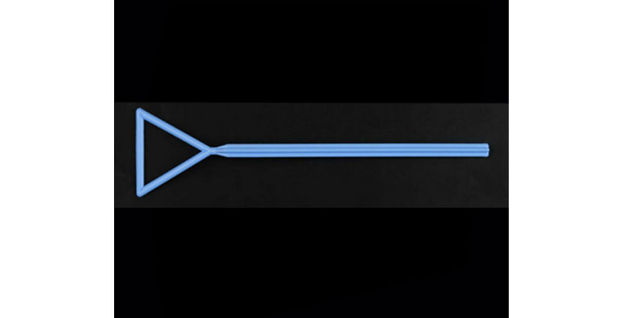 China Plastic triangle shape sterile cell spreader Laboratory use ...