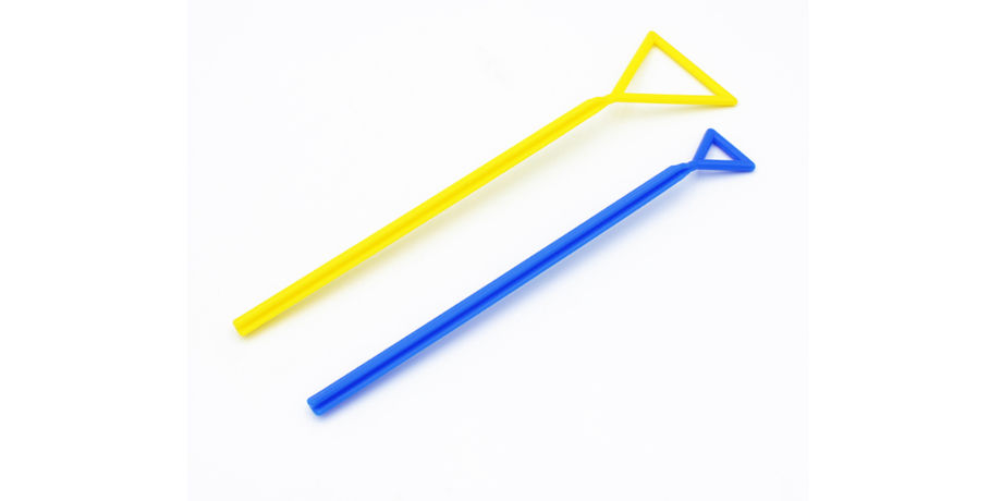 China Plastic triangle shape sterile cell spreader Laboratory use ...