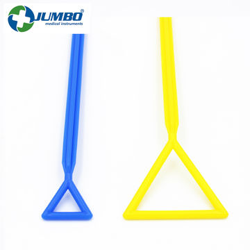 China Plastic triangle shape sterile cell spreader Laboratory use ...