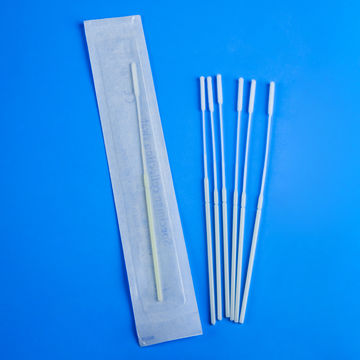 China Sterile Flock Swab with 80mm Breakpoint on Global Sources,nasal ...