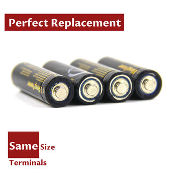 China Lithium-ion AA rechargeable batteries 5V recharge 1.5V discharge ...