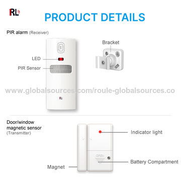 China Alarm System,Wireless home security system with PIR sensor, Door ...