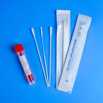 China Oropharyngeal Flocked Swab for Sample Collection on Global ...