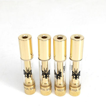 China Wholesale Muha Meds Vape Cartridge 0.8ml Vaporizer Gold Tank ...