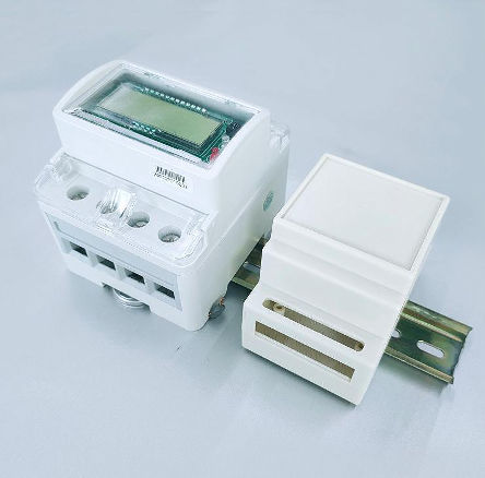 China Remote meter reading Single phase rail typeenergy meter Smart IoT ...