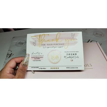 China Name card,card in shipping box or mailer box with custom design ...