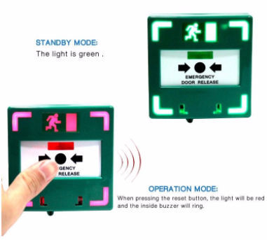 China Emergency Exit Push Buttons and Switch buttons for Fire Alarm ...