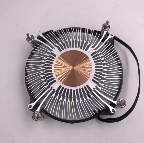China Copper Cpu cooler radiator fan for intel cpu socket lga775 ...