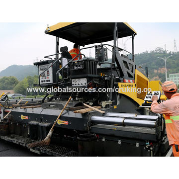 China Road Paving Machines 24Tons 9m Width Shantui Paver SRP90S PLUS Factory Price on Global ...