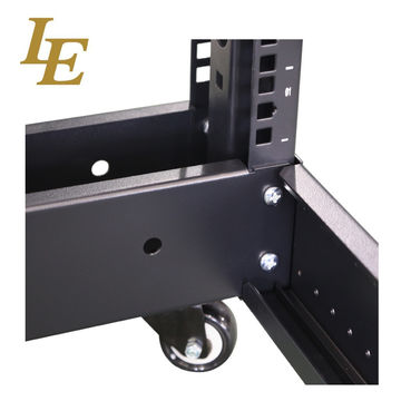 China LE Aluminum profiled frame racks 19u open rack Server cabinet on ...