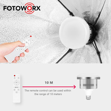 China Photography Remote Control LED Light Bulb Adjustable Brightness ...