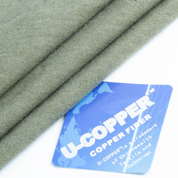 China U-Copper Anti Bacterial Copper Infused Fabric For Underwear on ...