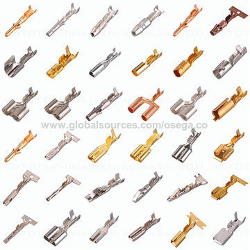 China ISO9001 Custom Brass Stamping Electrical Connector Terminal on ...