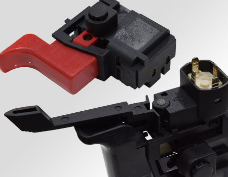 Taiwan FS001 Trigger Switches, Single Pole Normally Open (SPNO) with ...