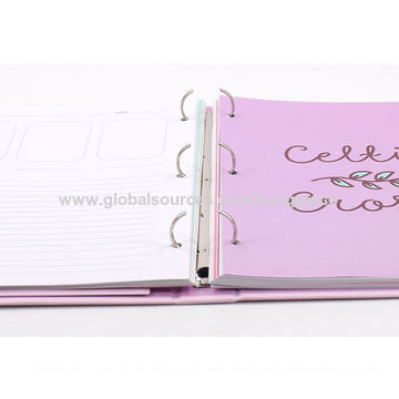 China Custom day planner binders Weekly Planner Notebook Office Desk ...