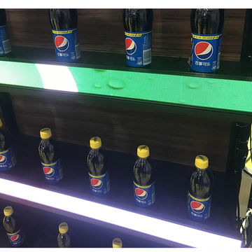 China Smart advertising shelf LED screen display counters showcases for ...