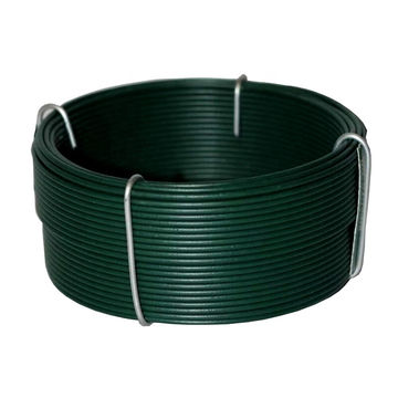 China Green galvanized iron wire covered PVC coated iron wire on Global ...