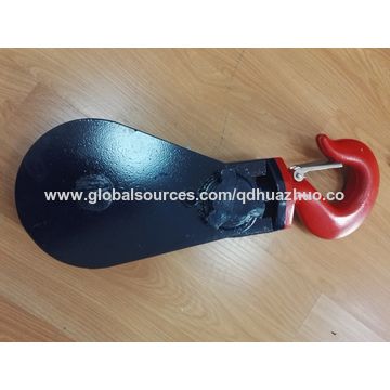 China US type pulley block with hook , H418 type on Global Sources,US ...