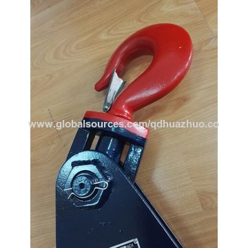 China US type pulley block with hook , H418 type on Global Sources,US ...