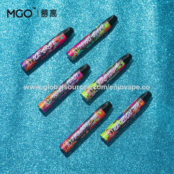 China MGO Rechargeable Disposable E-cig Vape Bar Up to 1800Puffs Mesh ...