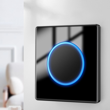 China Type 86 switch socket panel with a single and double control ...